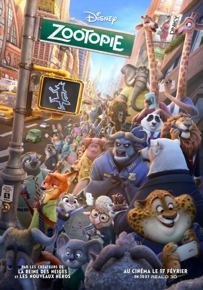 Zootopie (2016) de Byron Howard, Rich Moore et Jared Bush - Le Coin des ...