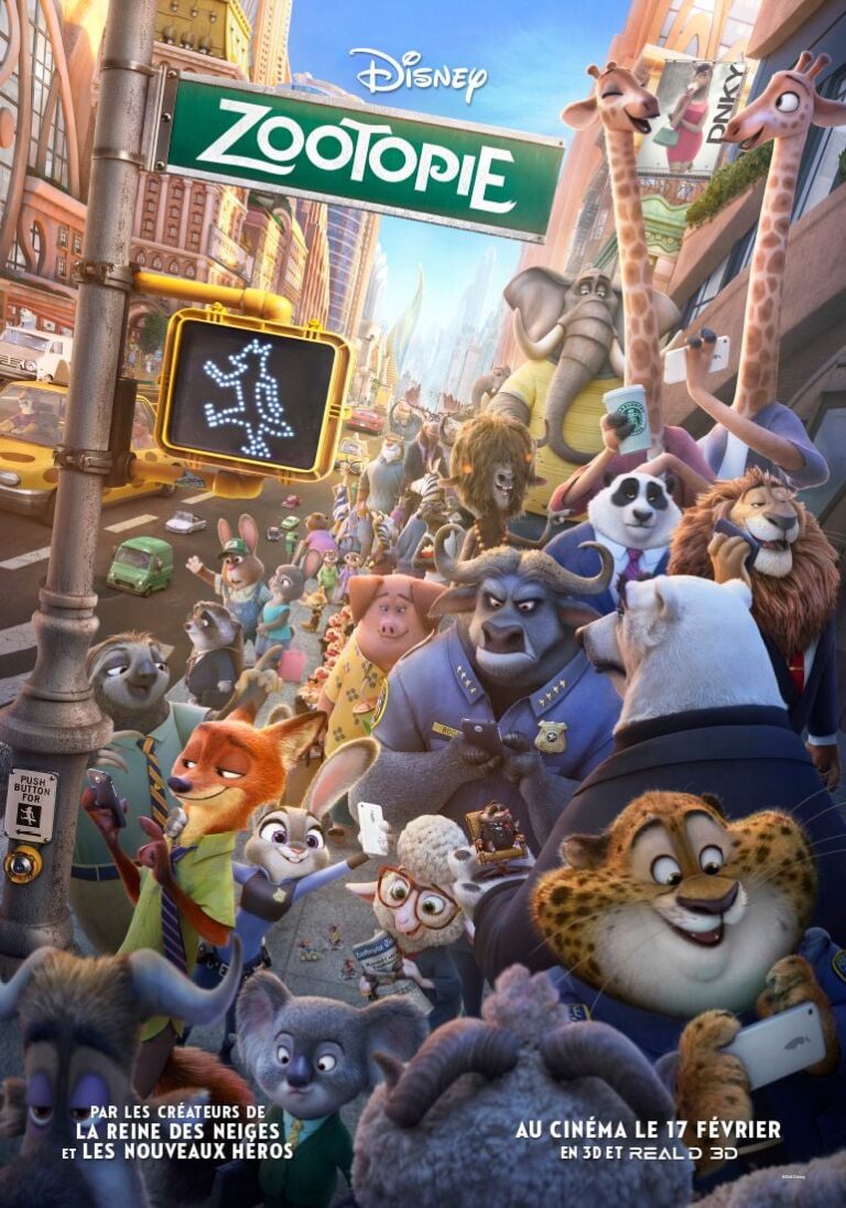 Zootopie (2016) de Byron Howard, Rich Moore et Jared Bush - Le Coin des ...